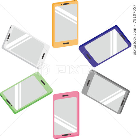 Smartphone color variations - Stock Illustration [79107057] - PIXTA