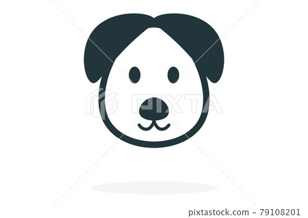 Dog. Simple icon. Flat style element for... - Stock Illustration ...