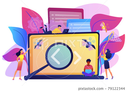 Software testing it concept vector illustration - Stock Illustration ...
