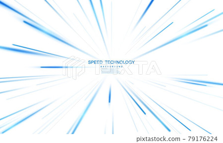 Abstract speed line background poster with...-插圖素材 [79176224] - PIXTA圖庫