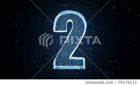 number, numeral, digital - Stock Illustration [79178113] - PIXTA
