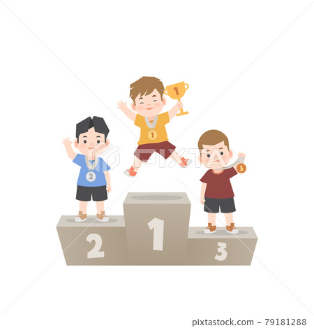 Winner Cartoon Clipart Of Children