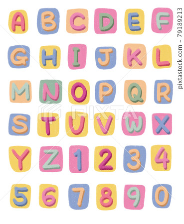 alphabet, character, exclamation mark - Stock Illustration [79189213 ...