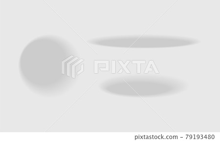 Shaped Drop Shadow as Visual Effect in Graphic... - Stock Illustration ...