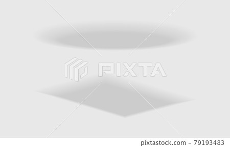 Shaped Drop Shadow as Visual Effect in Graphic... - Stock Illustration ...