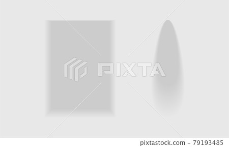 Shaped Drop Shadow as Visual Effect in Graphic... - Stock Illustration ...