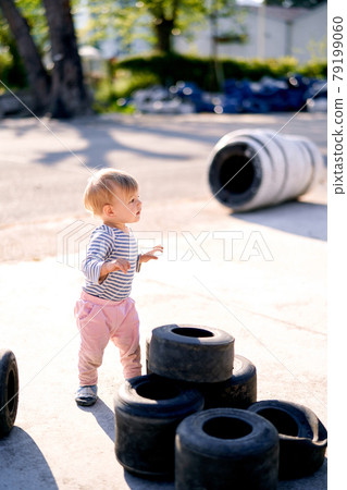 Kid Standing Sideways