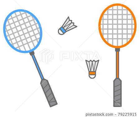 Illustration of badminton tools to enjoy in sports - Stock Illustration ...
