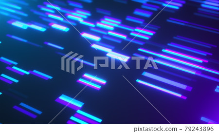 Dash Lines Light Glow - Stock Illustration [79243896] - PIXTA