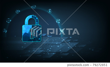 High speed Data Protection. - Stock Illustration [79272851] - PIXTA