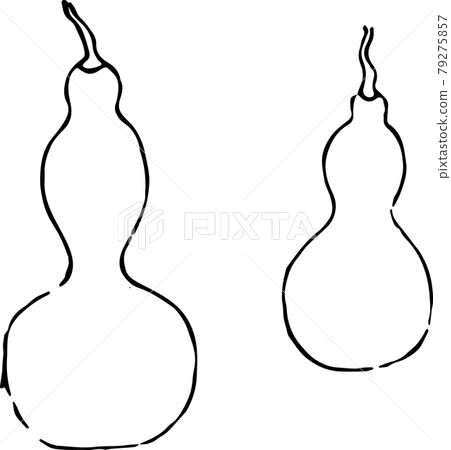2 gourds - Stock Illustration [79275857] - PIXTA