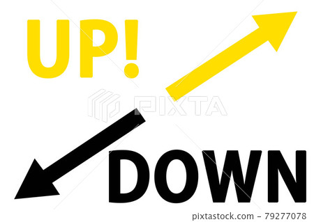 Up Down - Stock Illustration [79277078] - PIXTA