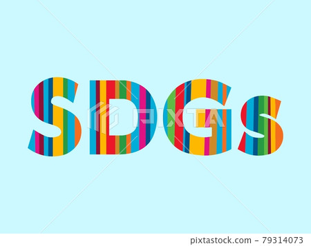 Title of SDGs - Stock Illustration [79314073] - PIXTA