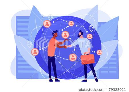 International business concept vector... - Stock Illustration [79322021 ...
