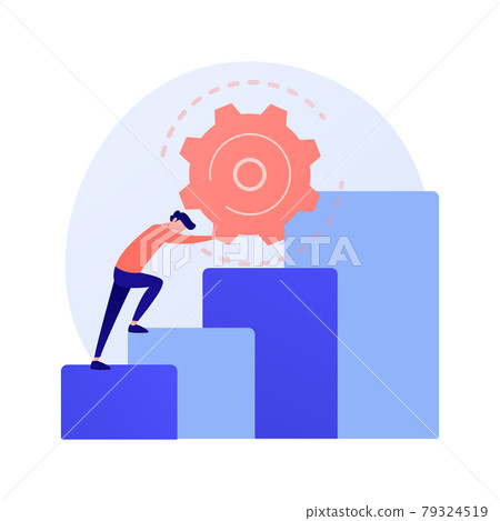 Persistence abstract concept vector illustration. - Stock Illustration ...