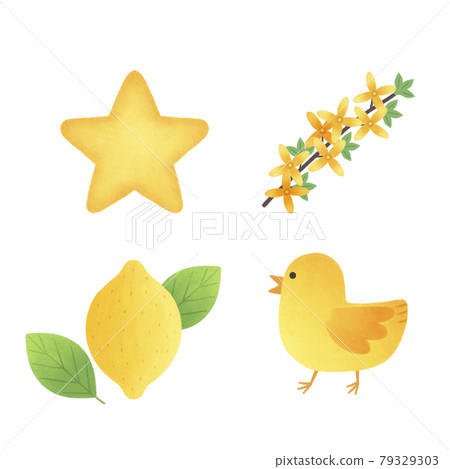 children color, coloring education for yellow... - Stock Illustration ...