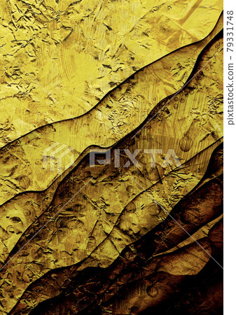 Gold rugged background material - Stock Illustration [79331748] - PIXTA