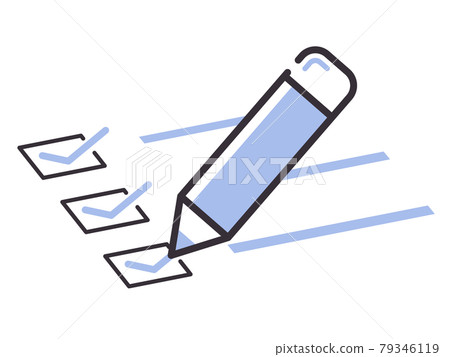 Illustration to check the check box with a... - Stock Illustration ...