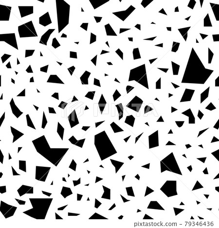 Seamless background of randomly placed sharp... - Stock Illustration ...