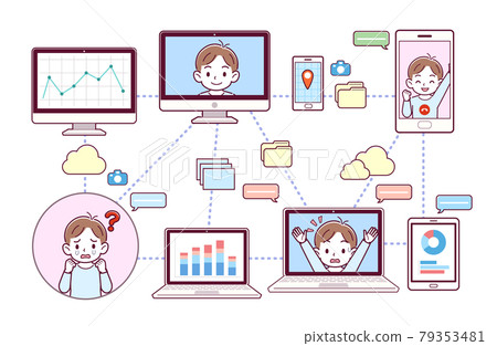 digital tablet, tablet, tablets - Stock Illustration [79353481] - PIXTA