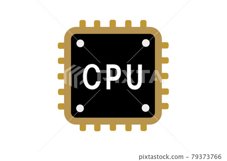 CPU illustration. - Stock Illustration [79373766] - PIXTA
