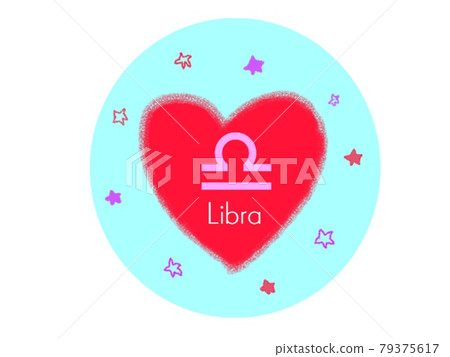 Heart icon Libra - Stock Illustration [79375617] - PIXTA