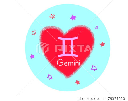 Heart icon Gemini - Stock Illustration [79375620] - PIXTA