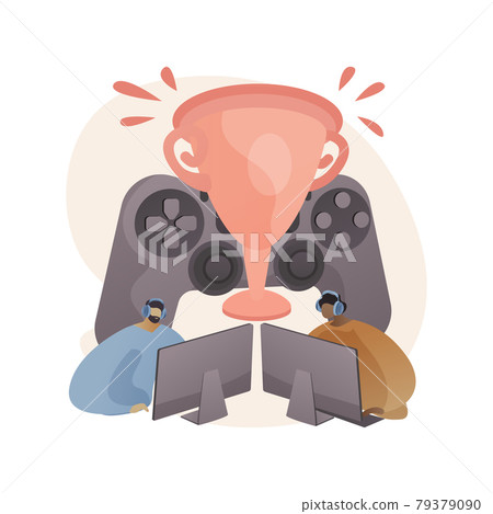 E-sport tournament abstract concept vector...-插圖素材 [79379090] - PIXTA圖庫