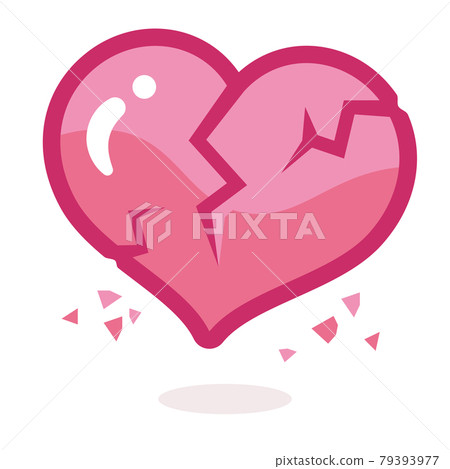 Illustration of a fragile heart - Stock Illustration [79393977] - PIXTA