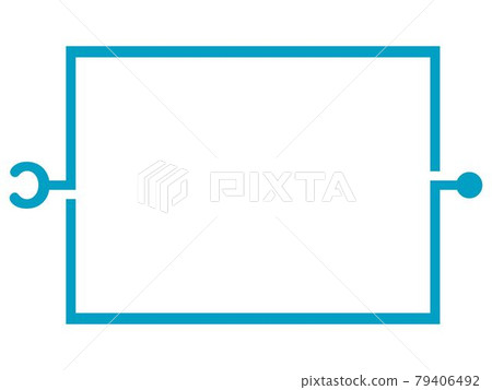 Connecting frame part 2 - Stock Illustration [79406492] - PIXTA