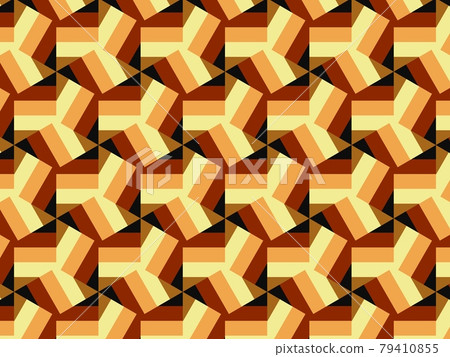 Simple ornamental pattern, textile print.... - Stock Illustration ...