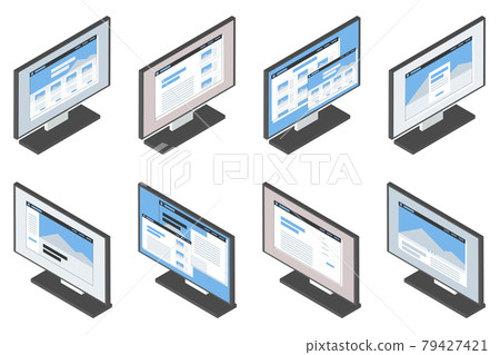 set, sets, vector - Stock Illustration [79427421] - PIXTA