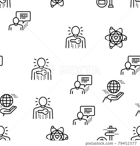 Business Ethics Moral Vector Seamless Pattern - Stock Illustration ...