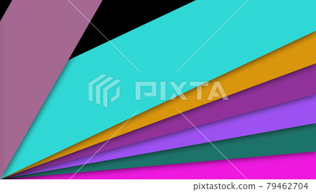 Colorful shapes transition - 3d render... - Stock Illustration ...