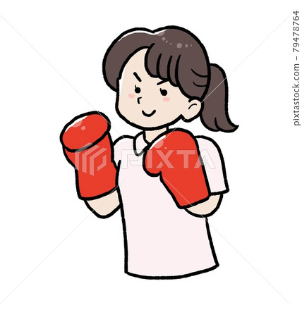 Illustration of a fighting nurse - Stock Illustration [79478764] - PIXTA