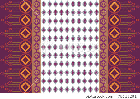 Abstract ethnic pattern. Design fabric seamless... - Stock Illustration ...