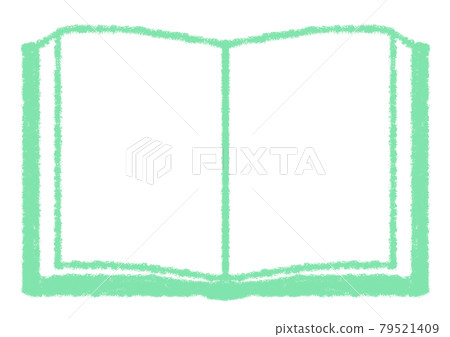 Hand-drawn illustration of a double-page spread... - Stock Illustration ...