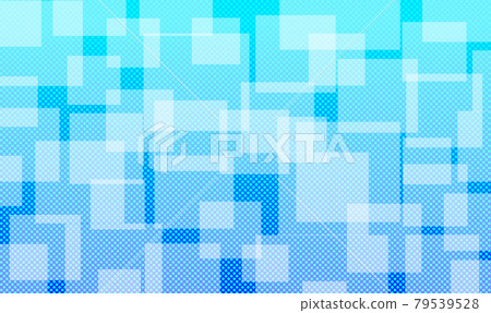 Square pattern blue net pattern background - Stock Illustration ...