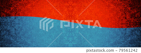 Red and blue design - Stock Illustration [79561242] - PIXTA