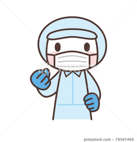 Cute character of food manufacturing factory staff - Stock Illustration ...