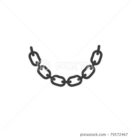 chain steel vector icon illustration design - Stock Illustration ...