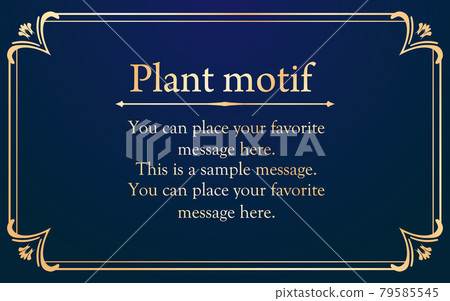 Frame set with object motif. Design material... - Stock Illustration ...