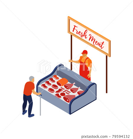 Local Market Icon - Stock Illustration [79594132] - PIXTA