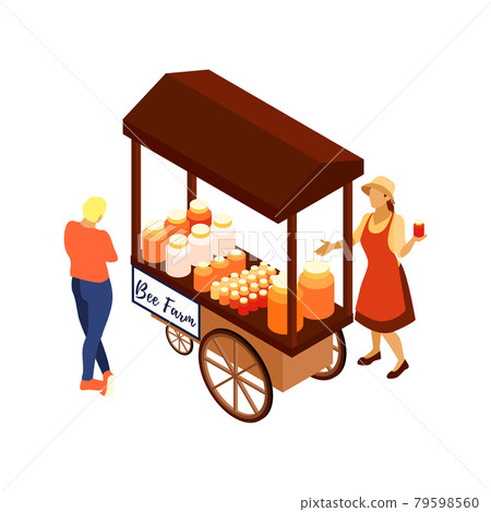 Local Market Icon - Stock Illustration [79598560] - PIXTA