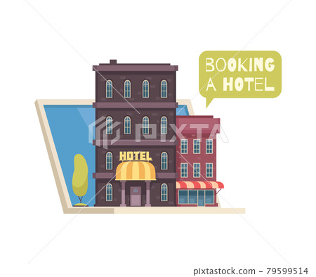 Booking Cartoon Icon - Stock Illustration [79599514] - PIXTA