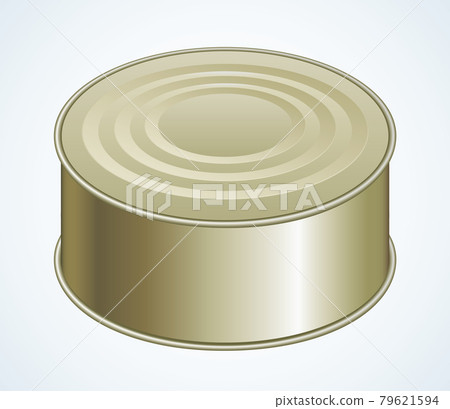 Still tin can. Vector drawing - Stock Illustration [79621594] - PIXTA