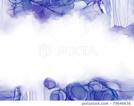 Ink art frame background - Stock Illustration [79646636] - PIXTA