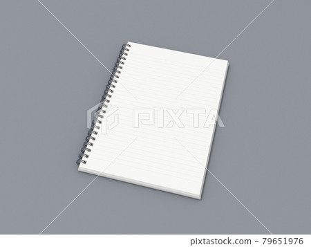 Open ring notebook - Stock Illustration [79651976] - PIXTA
