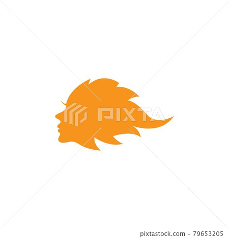 unique face woman icon vector illustration design - Stock Illustration ...