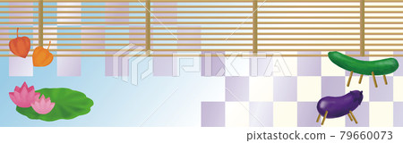 Banner Obon Obon Summer July August Japan... - Stock Illustration ...